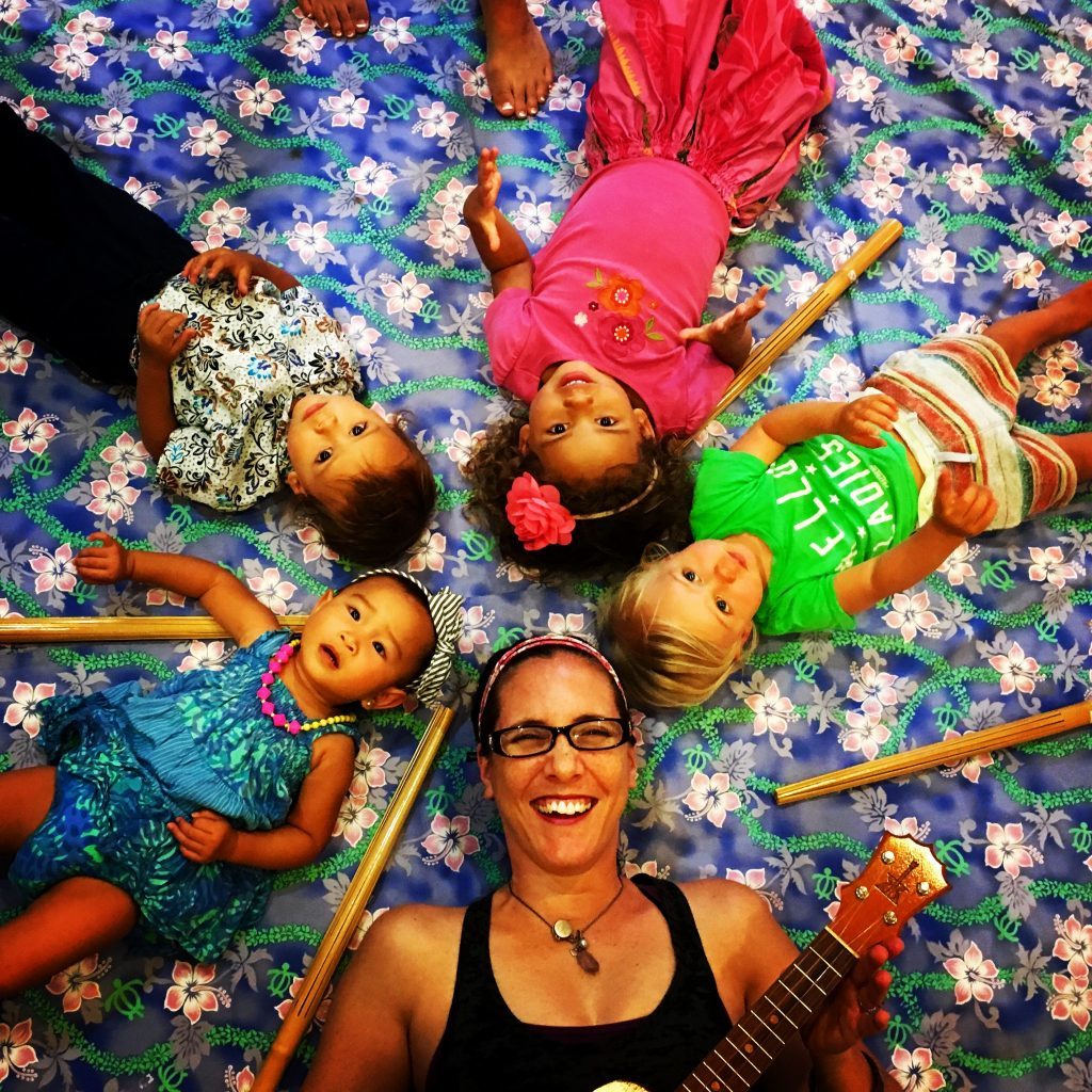 Seated Baby Hula. Live Online with Malia Helela - Still & Moving Center